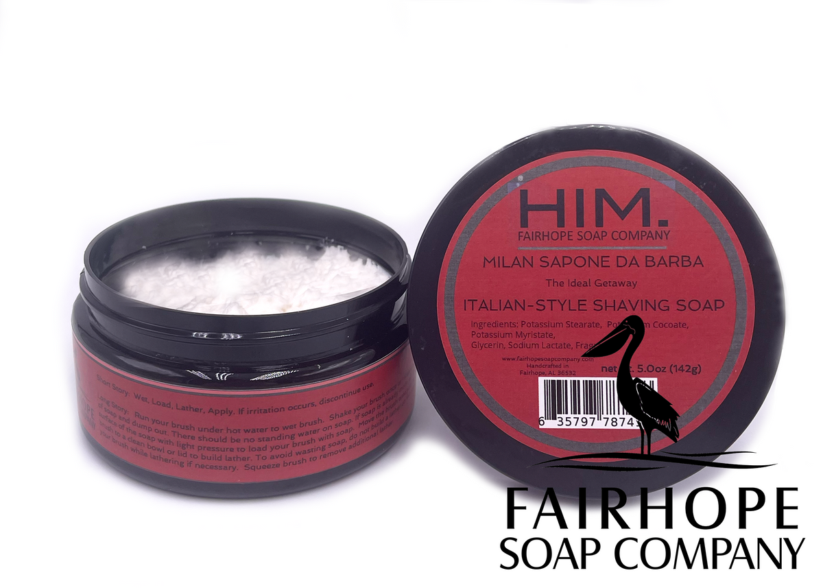 Milan Italian-Style Shave Soap – Fairhope Soap Company