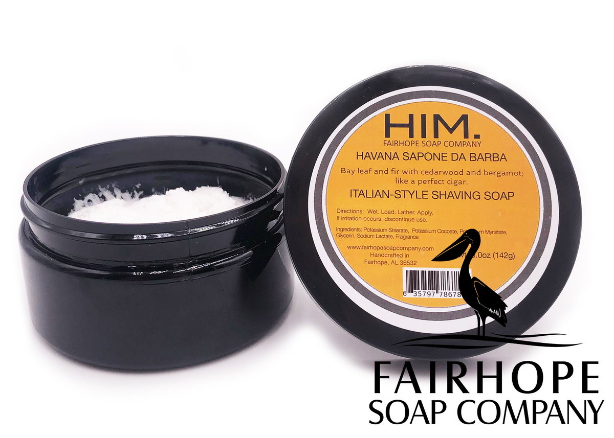 Havana Italian-Style Shave Soap – Fairhope Soap Company